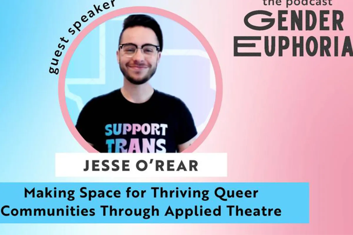 Dr. Jesse O'Rear Talks about Applied Theatre on Gender Euphoria Podcast ...