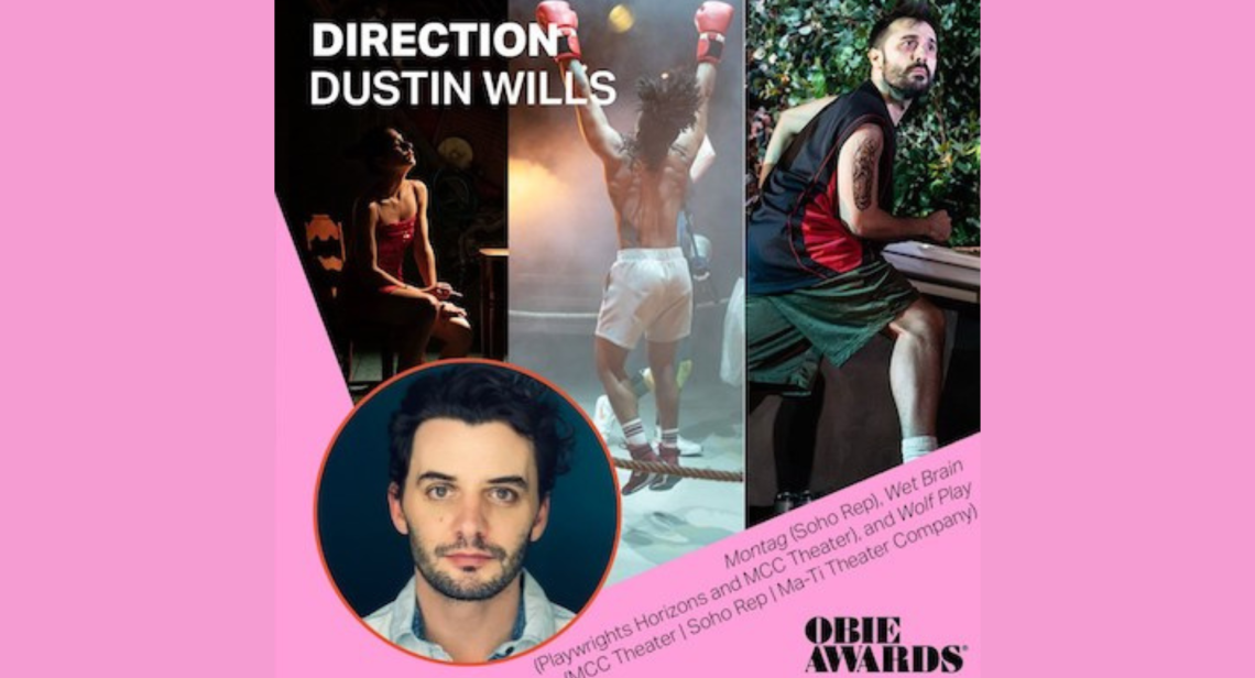Dustin Wills (B.A. 2006) Wins 2024 Obie Award | Department of Theatre ...